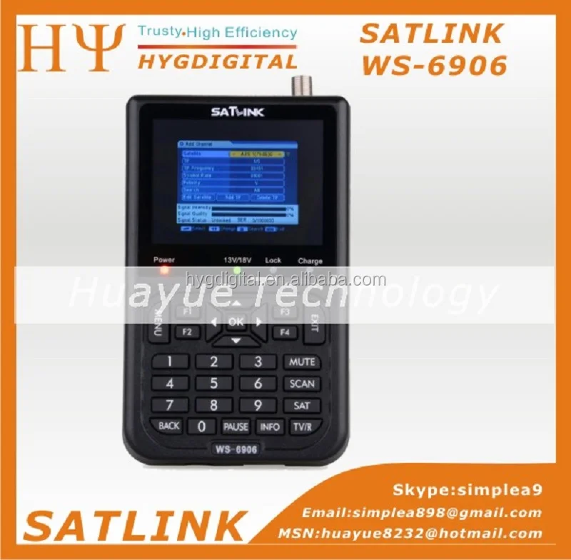 Satlink ws6906 mode d'emploi français