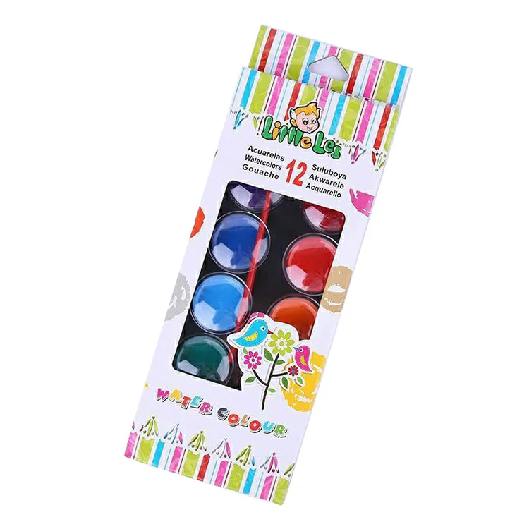 Cu5102 12 Classic Poster Color Art Paint Set For Students,New Good ...