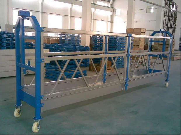 Aluminum Steel Electric Suspended Working Platform Gondola Systems ...