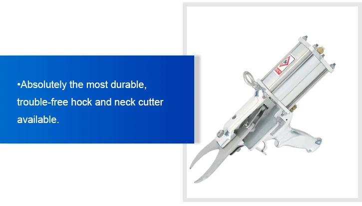 Jarvis CPP - Efficient Pneumatically Hock and Neck Cutter