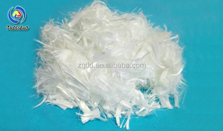 Pet Reinforcement Fiber 4mm Concrete Fiber Pet Polyester Fibre - Buy ...
