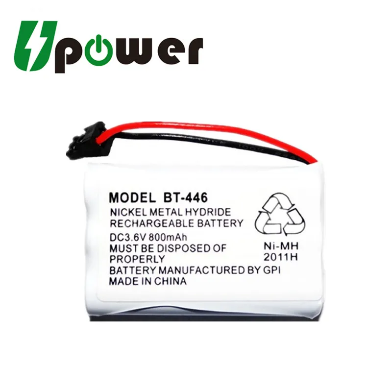 2.4V 800mAh NiMH Replacement Battery for Uniden BT694 Cordless Phone ...
