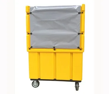 Plastic Laundry Linen Trolley - Power, Efficiency & Customization