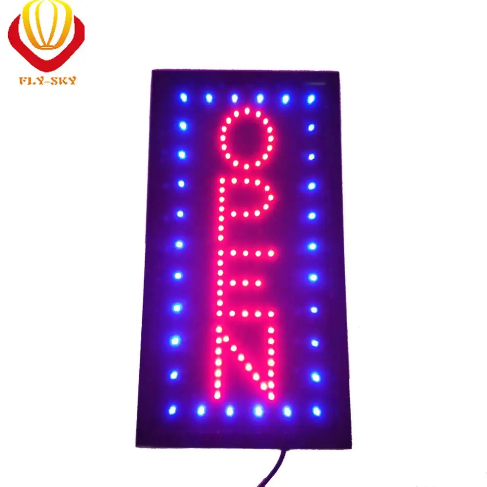 LED Open Sign Business Board Bright Electric Open Display Light Board ...