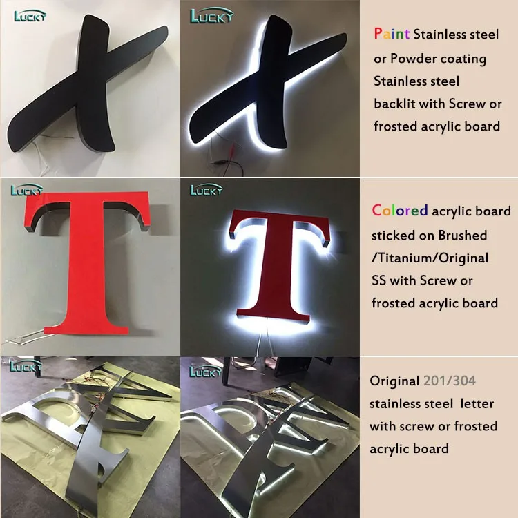 Pre Mounted Wire Connection Raceway Channel Letter Sign