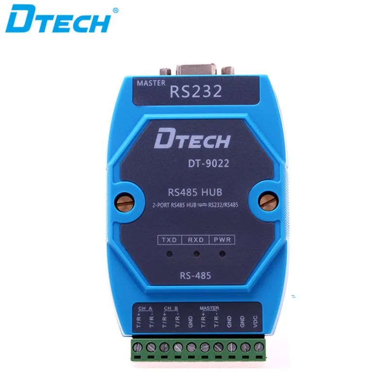 Industrial Active Serial Port Rs-232/ Rs-485 To 2 Port Rs 485 Interface ...