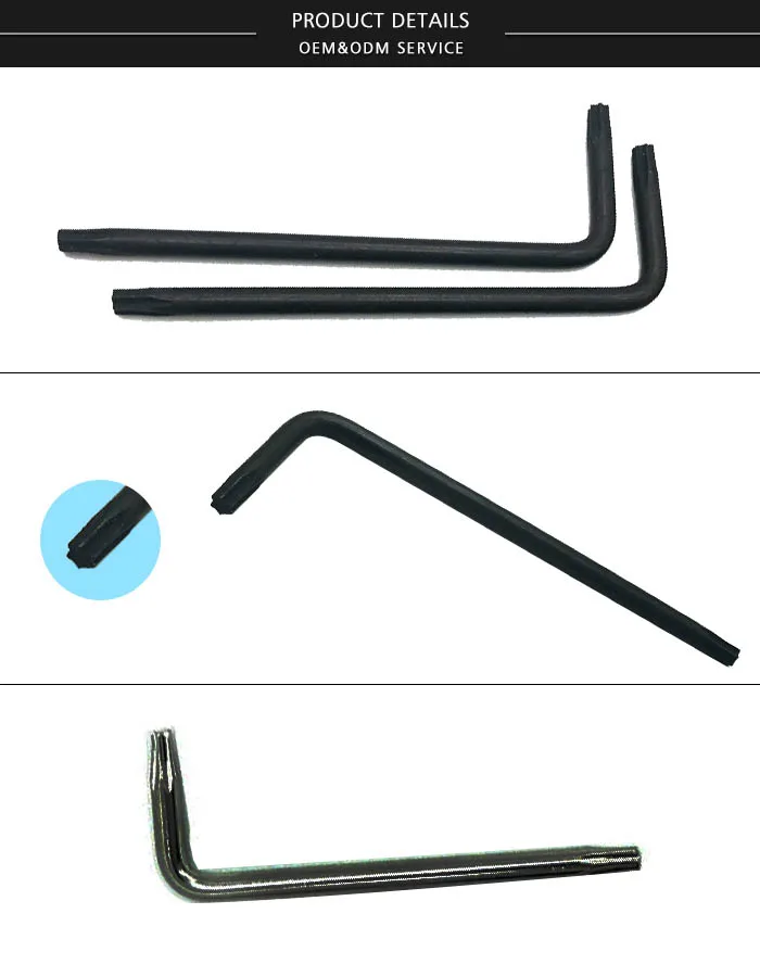 T25 Allen Key With Torx End Hex Key Spanner Wrench/l Type Torx Security ...