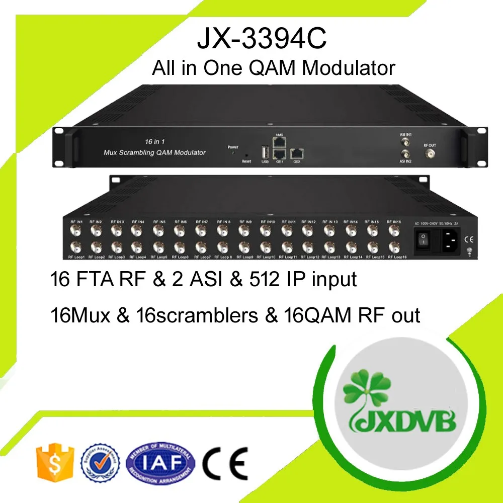 Dvb S2 Fta Rf Ip Dvb C Qam Modulator - Buy Dvb-c Qam Modulator,Dvb-c ...