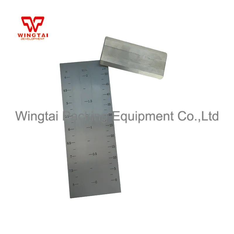 Double Groove Fineness Of Grind Gauge To Measure Paint And Ink ...