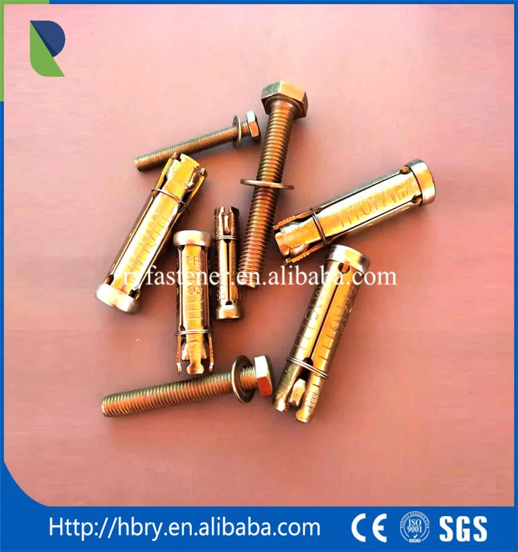High Quality 4pcs Fix Bolt With Bolt And Washer Zine Plated Expansion ...