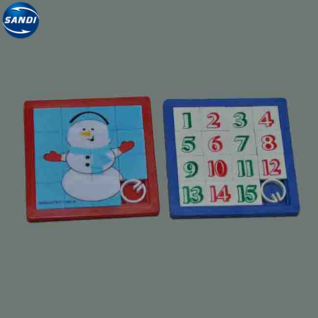 Cheap Custom Logo Printed Plastic Sliding Puzzle - Buy Plastic Sliding ...