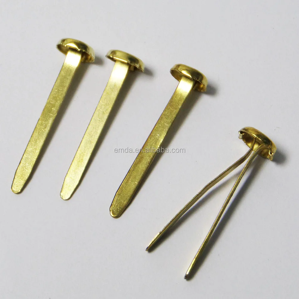 Wholesale 100pcs/box Brass Color Small 31mm Metal Clips