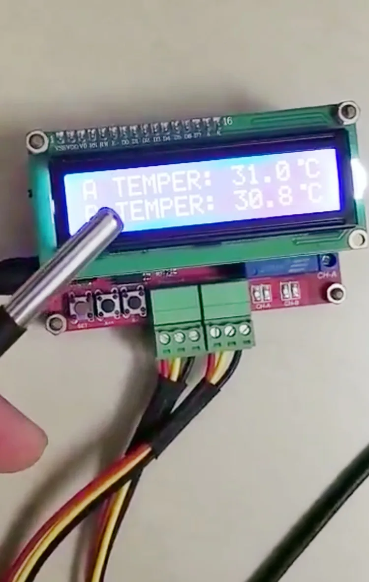 DS18B20 Temperature Sensor - Reliable Digital HVAC Solution