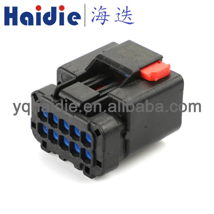 10 Pin Female Waterproof Electrical Automotive Wire Harness Connector ...
