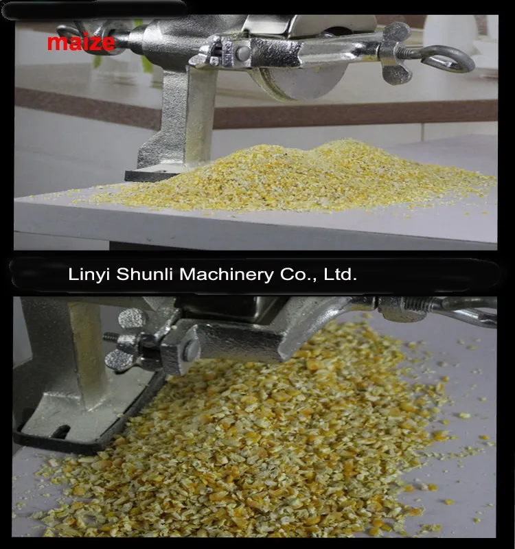 Cast Iron Hand Operated Domestic Corona Wheat Grits Flour Mill Machine ...