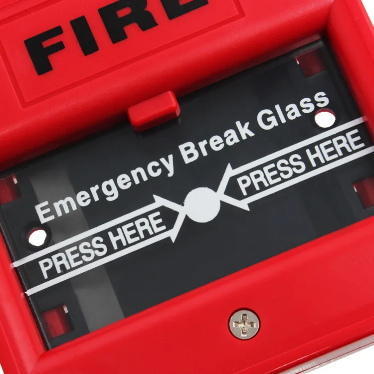 Break Glass Manual Call Point With The Water-proof Cover - Buy Manual ...