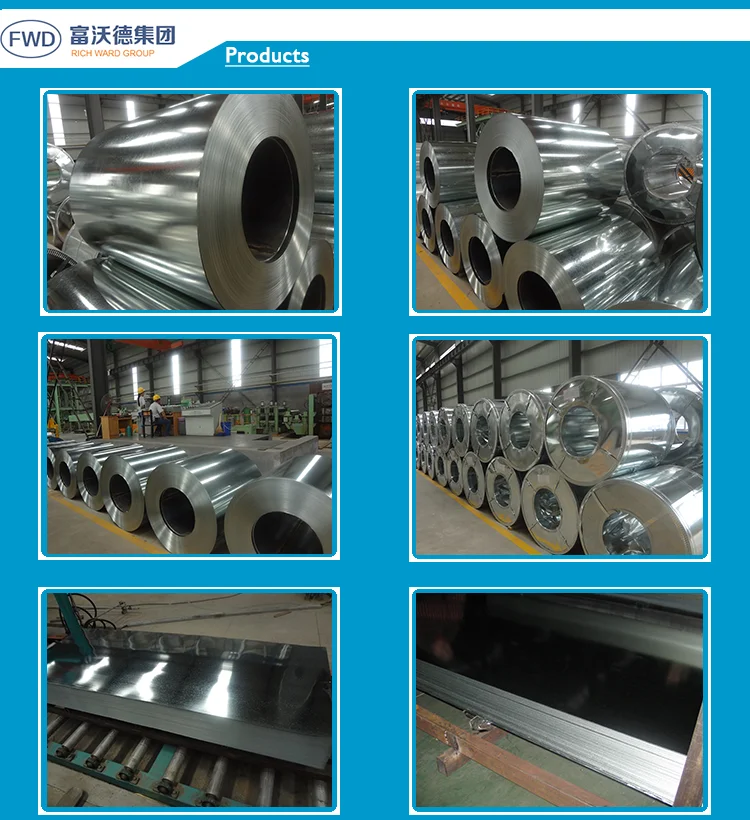 Zero/regular/mini/0 Spangle Zinc Coated Gi Ga Gp Galvanized Steel Coils ...