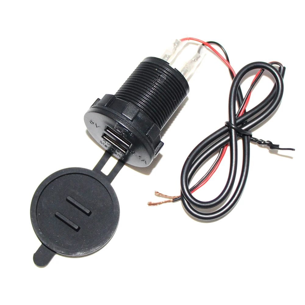 Motorcycle Car Auto Accessory Dual Usb Power Socket Motorcycle Usb ...