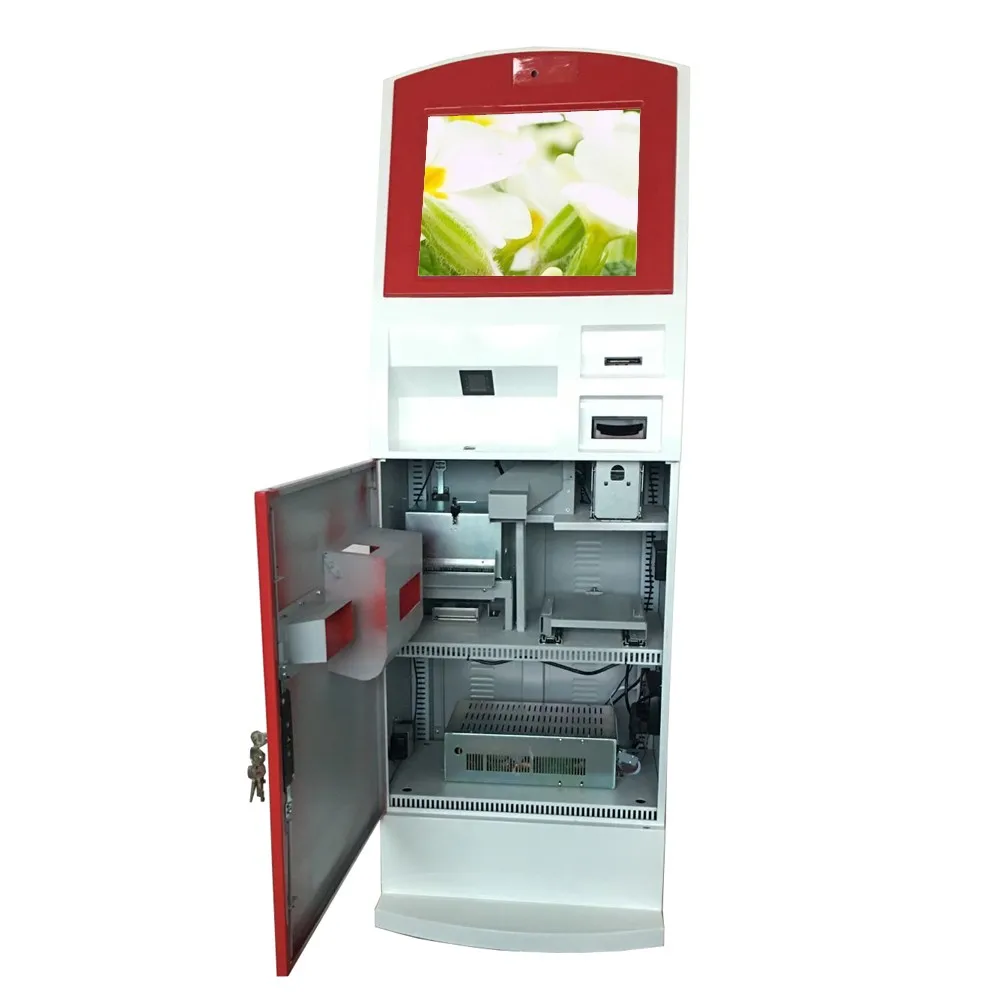 Custom 19 Inch Automatic Cash & NFC Payment Terminal