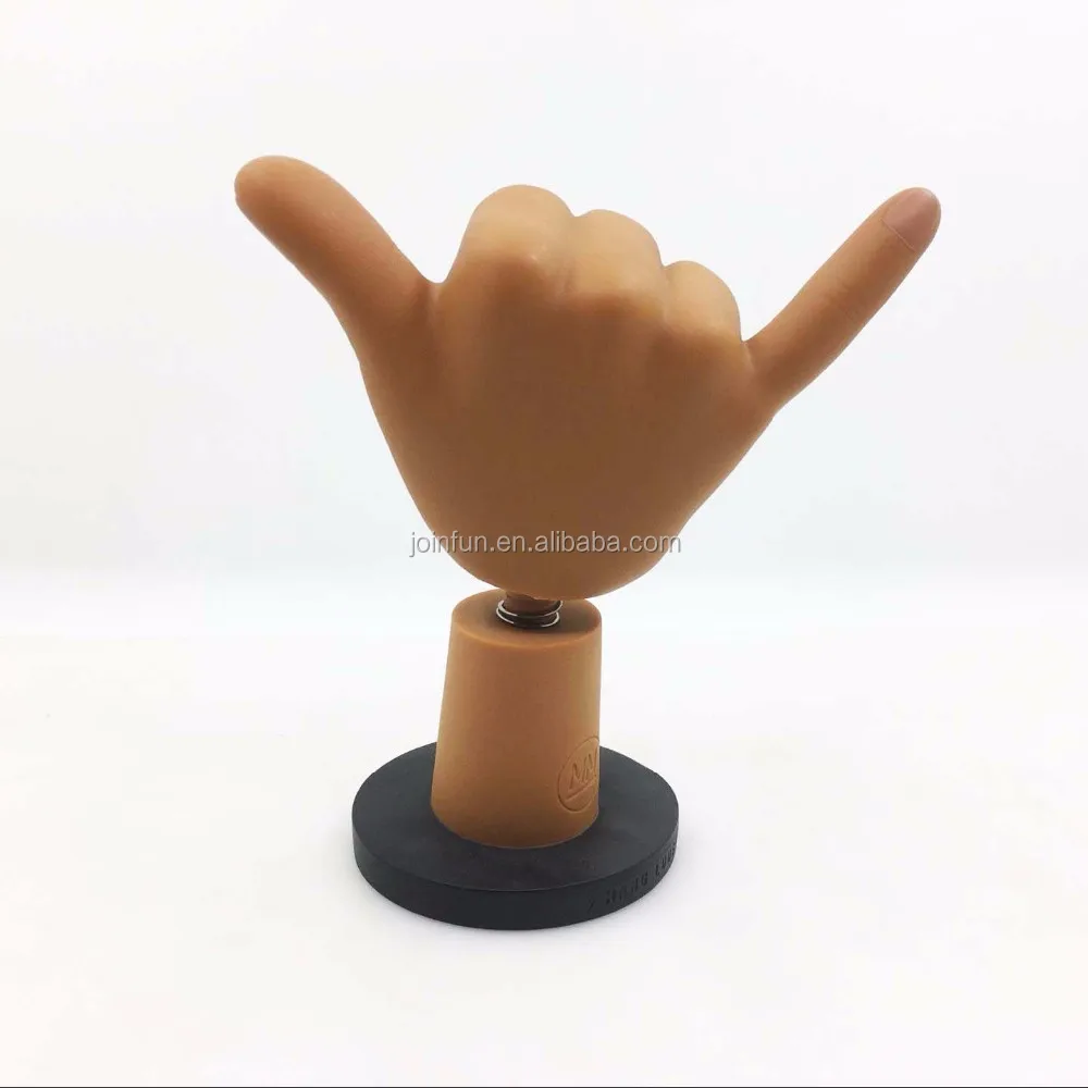 Custom Hand Shake Plastic Bobble Head Figures - Fun & Collectibles