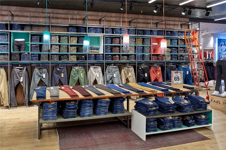 Jeans Retail Shop Display - Enhance Your Interior Design