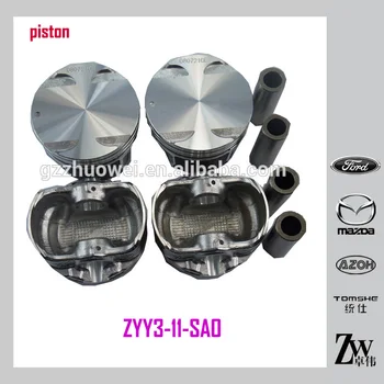 Automotive Spare Parts Oem Standard Engine Piston For Mazda 2 (engine 1 ...