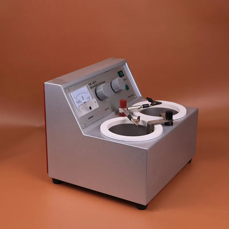 High Efficiency Dental Electrolytic Polisher with Two Water Baths