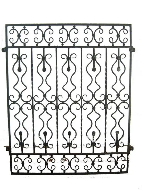 Forged Steel Windows Railing Design - Durable & Elegant
