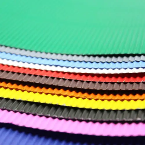 Metallic Silver and Gold Corrugated Paper Sheets for Gift Wrapping