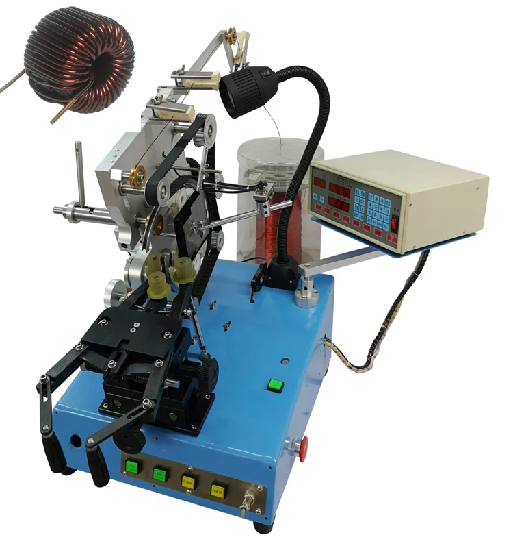 Toroidal Ring Core Inductance Coil Winding Machine by Feleng