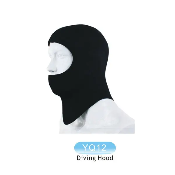 Neoprene Diving Hood With Shoulder Winter Keep Warm Snorkeling Diving ...