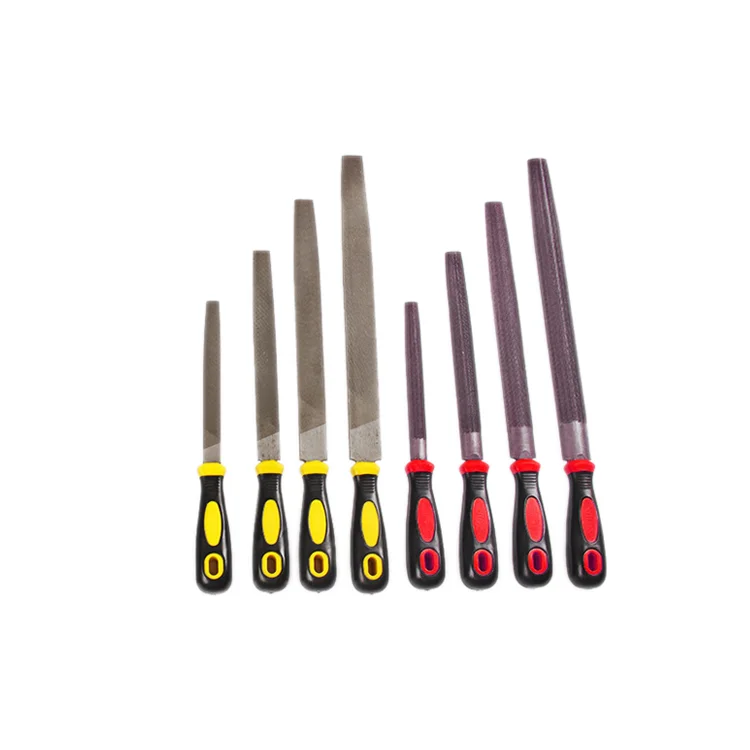 High Carbon Steel Files Size 6 8 10 12 Inch Bastard Second Smooth Cut ...
