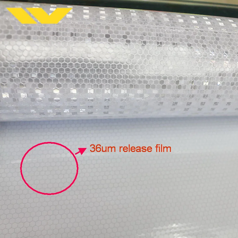 Printable Self Adhesive Retro Tape PVC Reflective Sheet