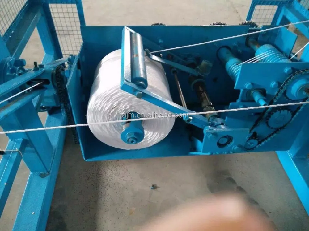Full Auto High Speed Pp Twine Making Twisting Twister Winding Spool ...