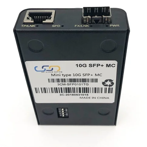 3c-link Mini Type Sfp+ 10g Media Converter - Buy 10g Media Converter ...
