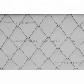 Titanium Zinc Decorative Roof Metal Shingles - Buy Copper Shingles,Flat ...