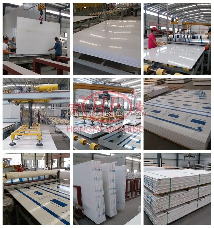 Artificial Quartz Slab Polishing Machine Quartz Plate Stone Pressing ...