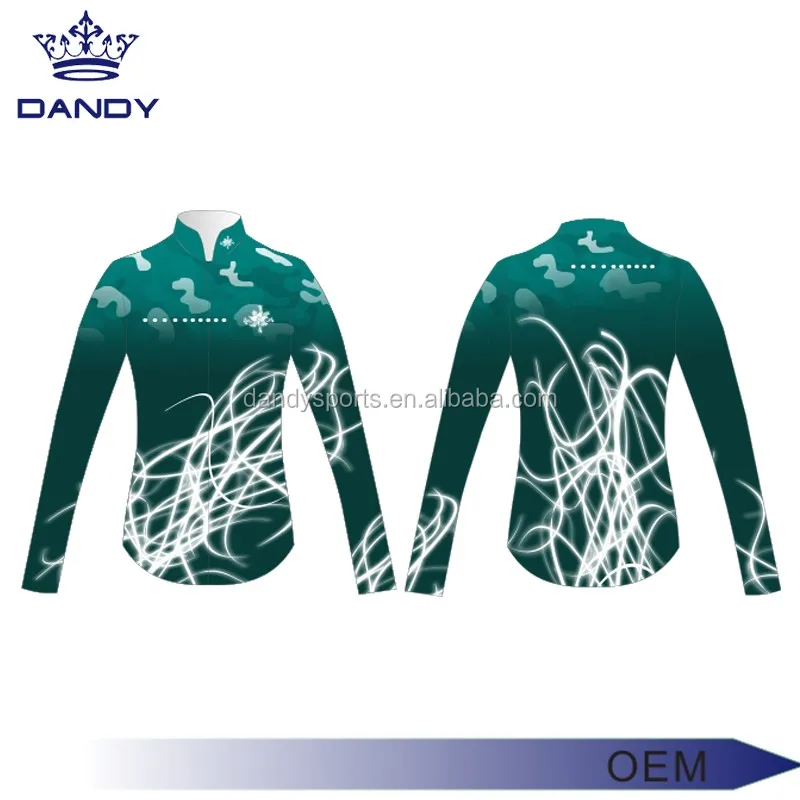 Professional Warm Up Suit Sublimation Custom Cheerleading Uniforms ...