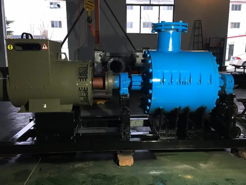 Steam Boiler And Mini 10-150kw Steam Turbine Generator - Buy Steam ...