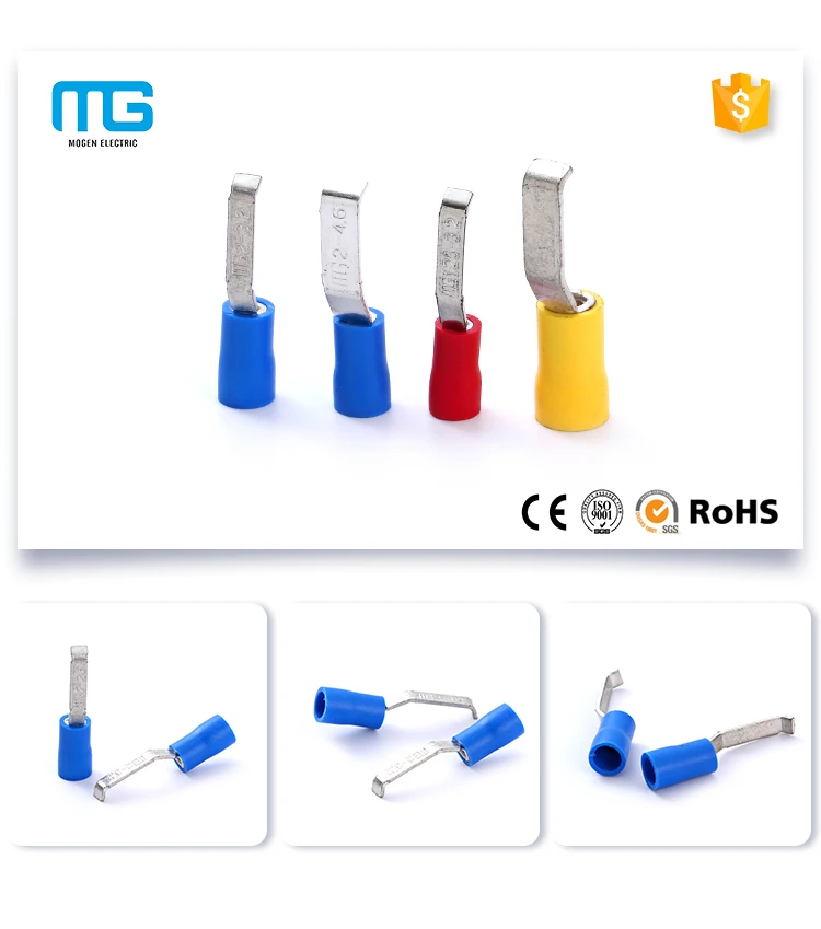 Copper Industrial PVC Waterproof Blade Connector Crimp Blade Terminal