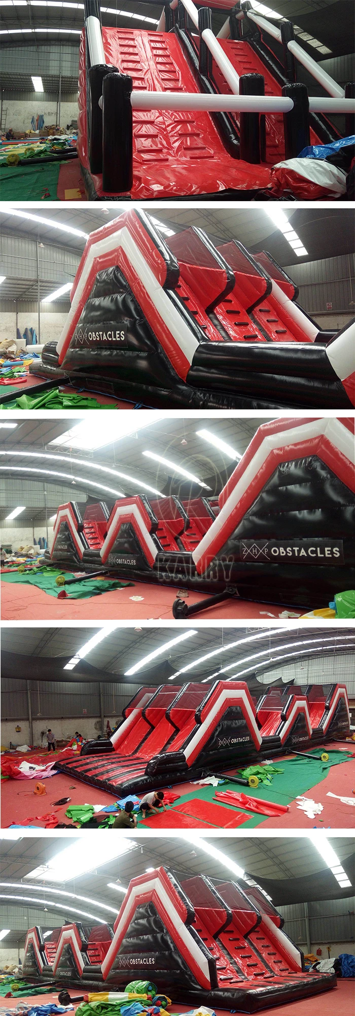 Challenge Race Bounce House Inflatable 5k Obstacle Course