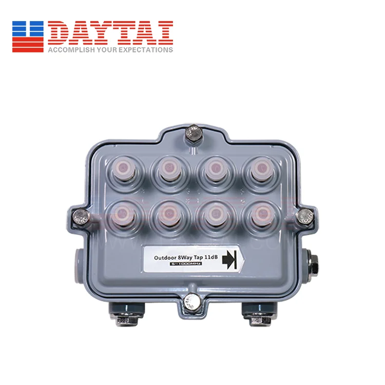 11db CATV 8 Way Tap off Outdoor Tap - Reliable Signal Splitting