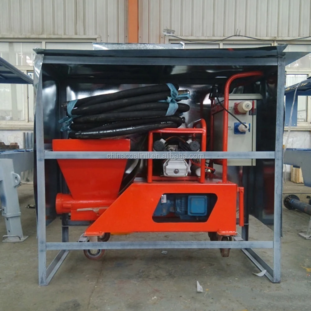 China Factory Produces N2 Semi-automatic Plaster Spraying Machine On ...