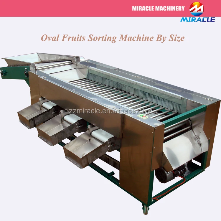 Tomat Cherry Grading Mesin/buah Mesin Sortasi/mesin Grader Untuk Oval ...