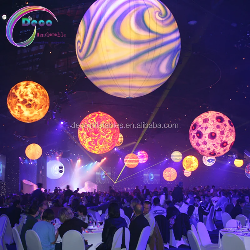 Giant Inflatable Planet for Event Decoration - Custom Sizes