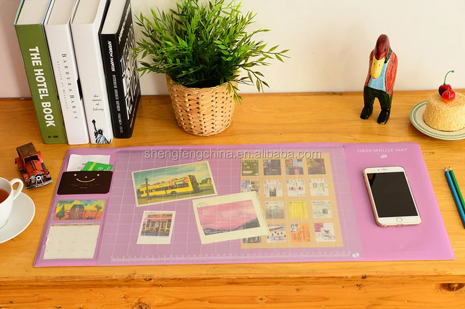 2016 New Design PVC Office Table Mat /Computer Desk Mat/ Multi-function ...