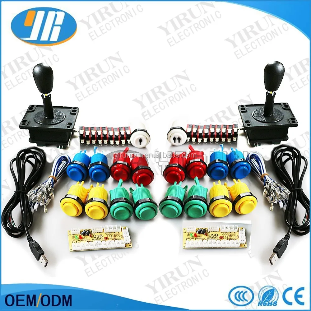 Diy Arcade Stick Or Arcade Joystick Kit For Mame Zero Delay Usb Encoder Joystick American Style ...
