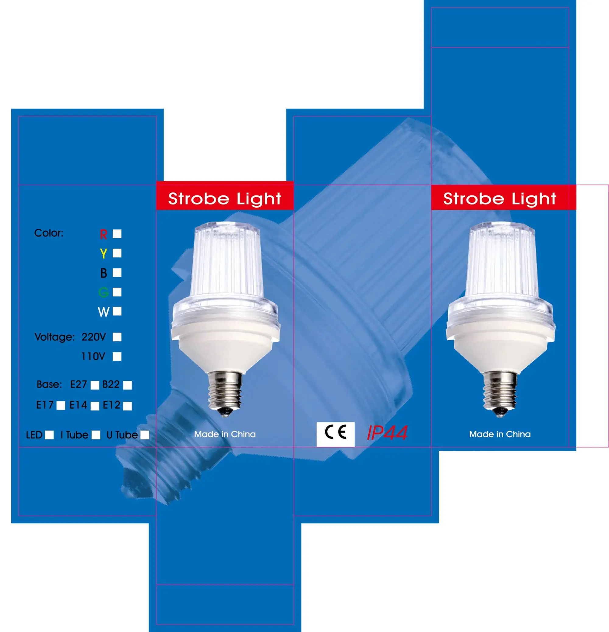 110v 220v Waterproof E27 E17 E14 C7 C9 Base 5w Bulb Waterproof Led ...