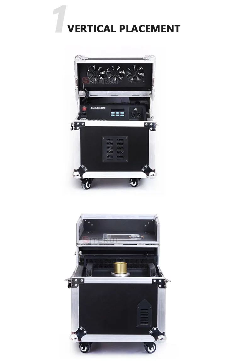 660w Dual Haze Machine Hazer Party Professional Haze Machine Base Hazer ...