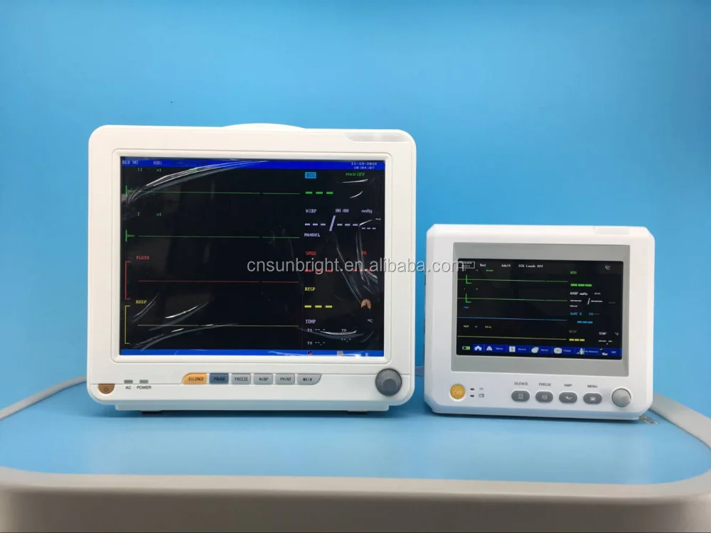 Portable Multi Parameter Patients Monitors Device Machine Patient ...